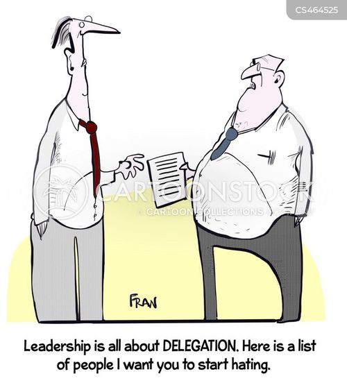 Delegation Cartoons and Comics - funny pictures from CartoonStock