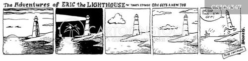 Lighthouse Keeper Cartoons and Comics - funny pictures from CartoonStock