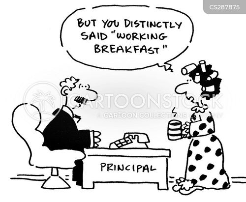 Breakfast Meeting Cartoons and Comics - funny pictures from CartoonStock