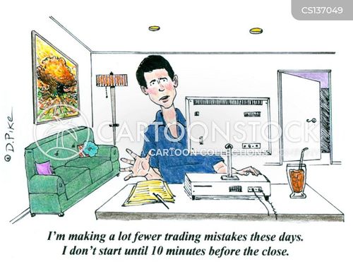 Trading Technique Cartoons and Comics - funny pictures from CartoonStock