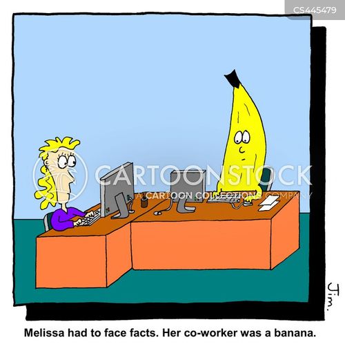 Funny Co Worker Clip Art Vector Funny Comic Cartoon Drawing Of Office