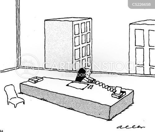 Man Behind Desk Cartoons and Comics - funny pictures from CartoonStock
