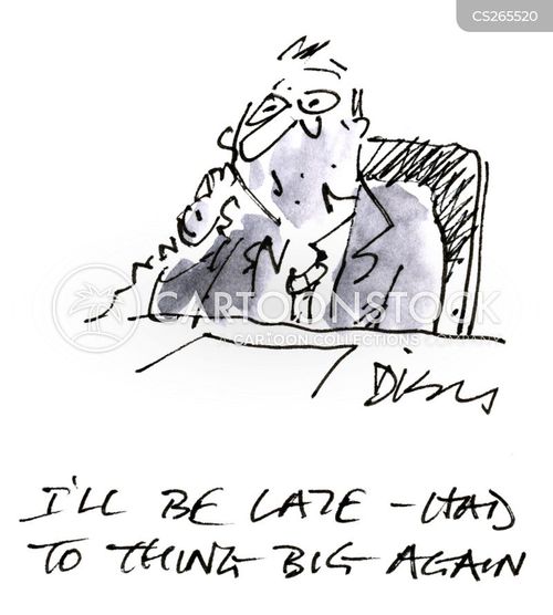 Think Big Cartoons and Comics - funny pictures from CartoonStock