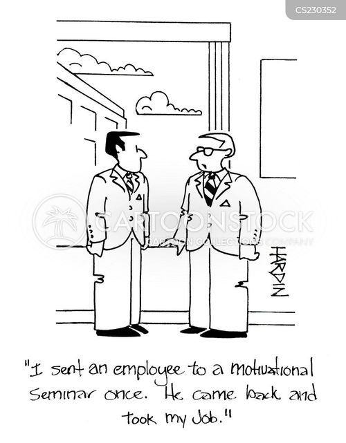 Motivational Seminar Cartoons and Comics - funny pictures from CartoonStock