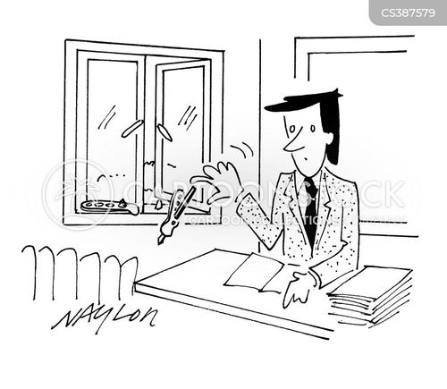 Work Desk Cartoons and Comics - funny pictures from CartoonStock