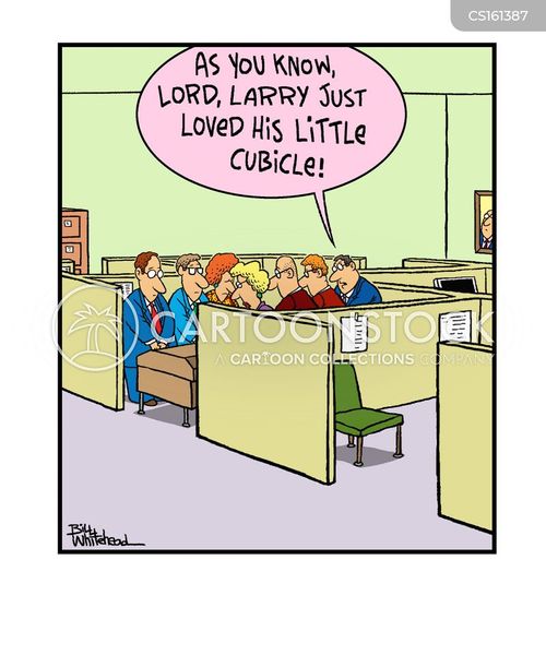Office Cubicle Cartoons and Comics - funny pictures from CartoonStock
