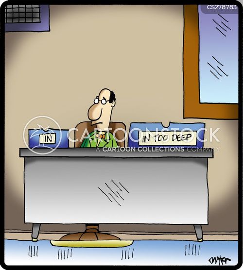 Over Your Head Cartoons and Comics - funny pictures from CartoonStock