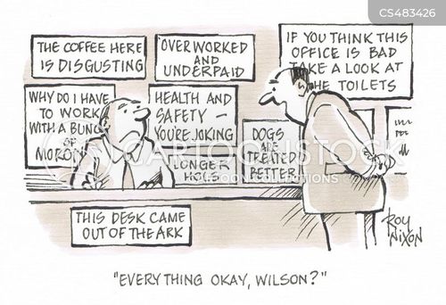 Vindictive Boss Cartoons and Comics - funny pictures from CartoonStock