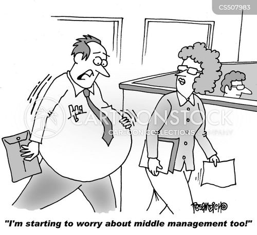 Middle Manage Cartoons and Comics - funny pictures from CartoonStock
