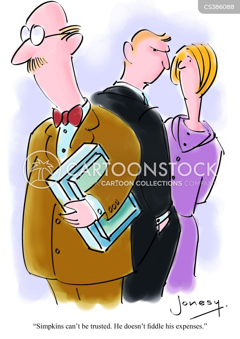 Expenses Account Cartoons and Comics - funny pictures from CartoonStock