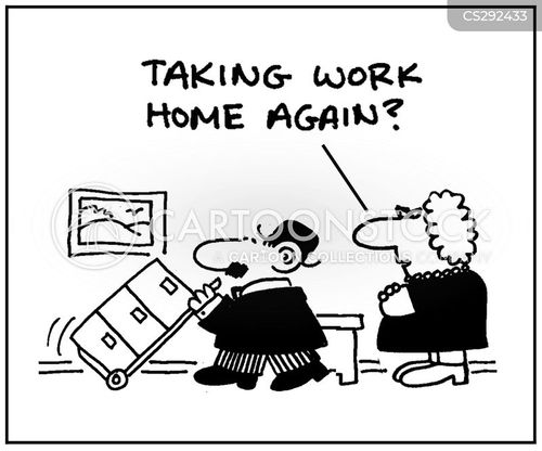 Working Overtime Cartoons and Comics - funny pictures from CartoonStock