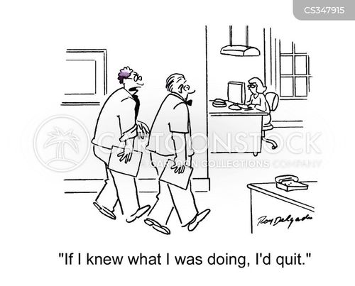 Resignation Letter Cartoons and Comics - funny pictures from CartoonStock