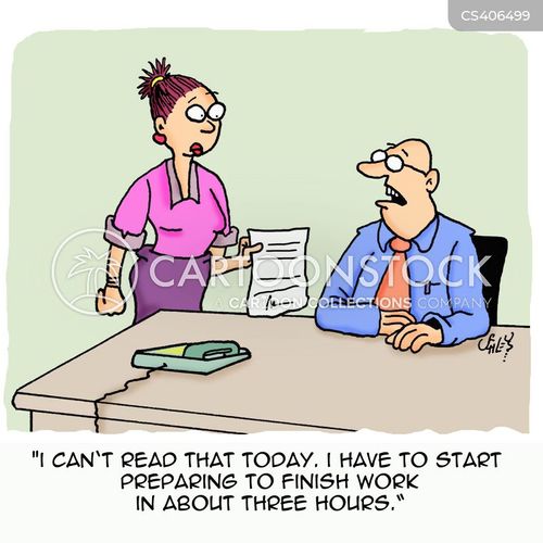 Weekly Report Cartoons and Comics - funny pictures from CartoonStock