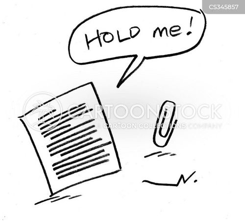 Paper Clip Cartoons and Comics - funny pictures from CartoonStock