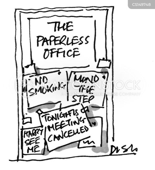 Office Note Cartoons and Comics - funny pictures from CartoonStock