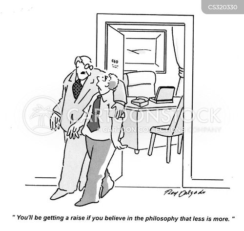 Less Is More Cartoons and Comics - funny pictures from CartoonStock