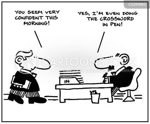 Confident Cartoons and Comics - funny pictures from CartoonStock