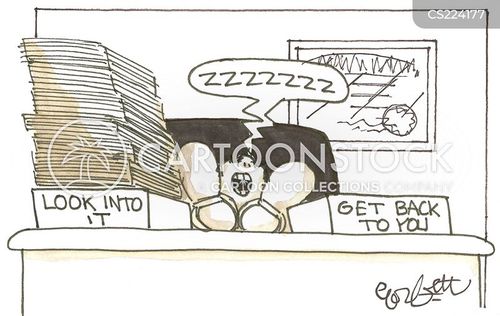 Feet Up On Desk Cartoons and Comics - funny pictures from CartoonStock