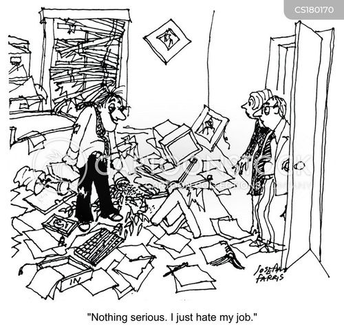 Mad Employee Cartoons and Comics - funny pictures from CartoonStock