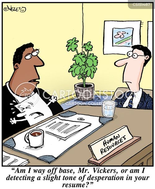 Job Hunt Cartoons and Comics - funny pictures from CartoonStock
