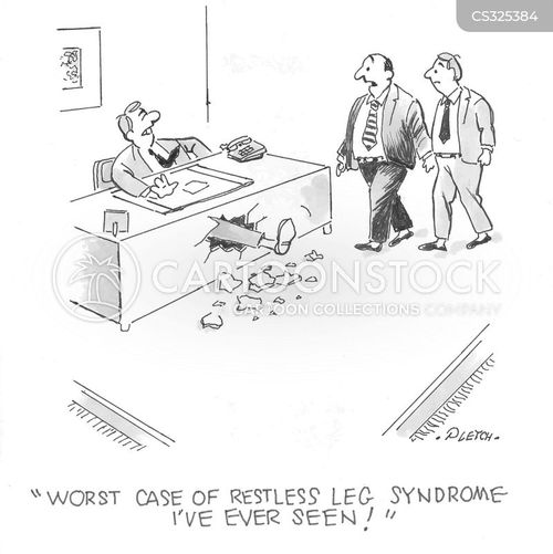 Restless Leg Syndrome Cartoons and Comics - funny pictures from ...