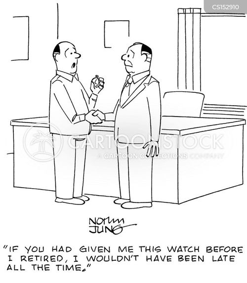 Timekeeping Cartoons and Comics - funny pictures from CartoonStock