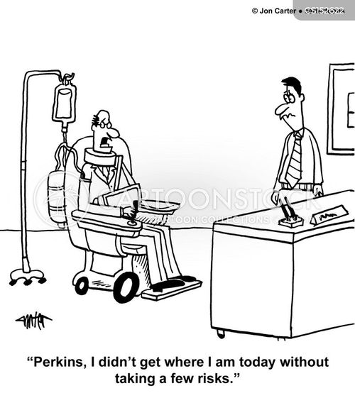 Risk Taker Cartoons and Comics - funny pictures from CartoonStock