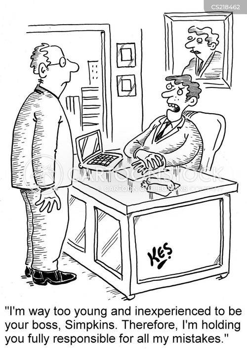 Work Mistakes Cartoons and Comics - funny pictures from CartoonStock