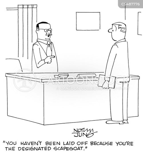 Laying Off Cartoons and Comics - funny pictures from CartoonStock