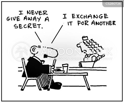 Confidential Images Cartoons and Comics - funny pictures from CartoonStock