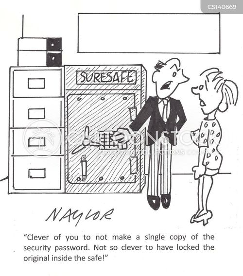 Funny Cartoon Password