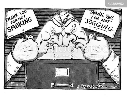 Smoking Room Cartoons and Comics - funny pictures from CartoonStock