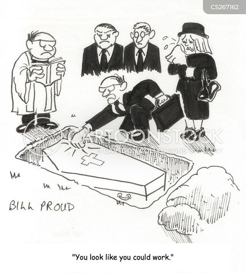Working Into The Grave Cartoons and Comics - funny pictures from ...