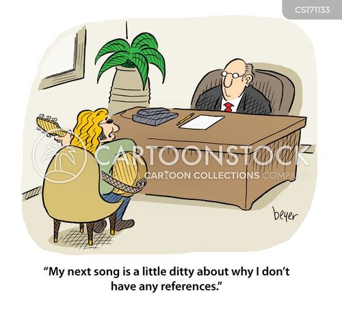 References Cartoons and Comics - funny pictures from CartoonStock