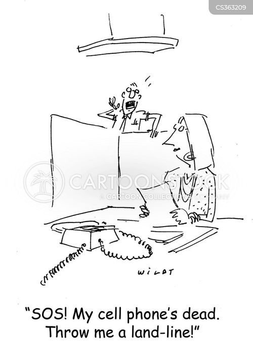 Handset Cartoons and Comics - funny pictures from CartoonStock