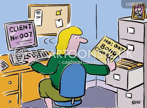 File Drawer Cartoons and Comics - funny pictures from CartoonStock