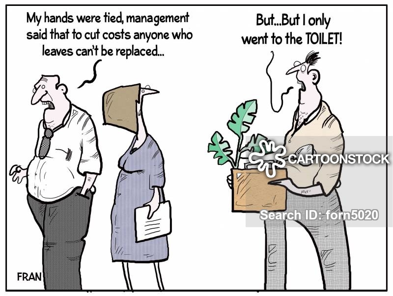 Toilet Break Cartoons and Comics - funny pictures from CartoonStock