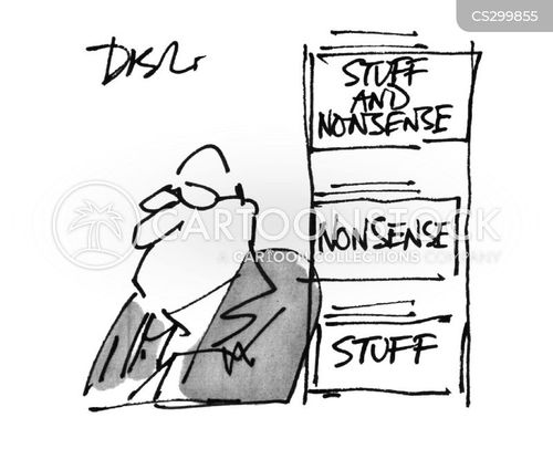 Nonsense Work Cartoons and Comics - funny pictures from CartoonStock