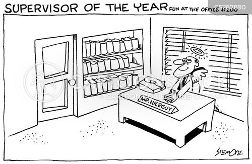 Supervisor Cartoons and Comics - funny pictures from CartoonStock