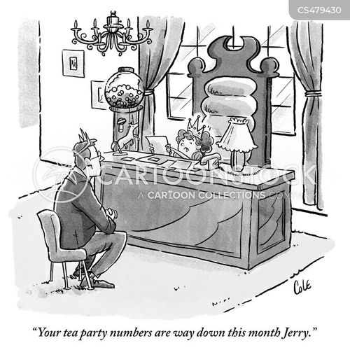 Tea Parties Cartoons and Comics - funny pictures from CartoonStock