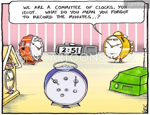 Telling The Time Cartoons and Comics - funny pictures from CartoonStock