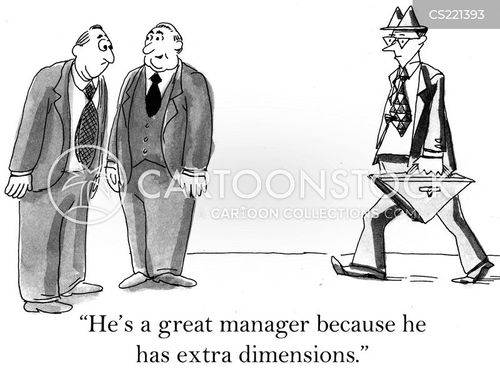 Extra Dimension Cartoons and Comics - funny pictures from CartoonStock