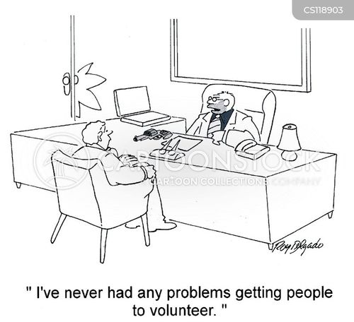 Volunteer Work Cartoons and Comics - funny pictures from CartoonStock