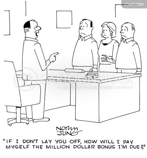 Layoffs Aftermath Cartoons and Comics - funny pictures from CartoonStock