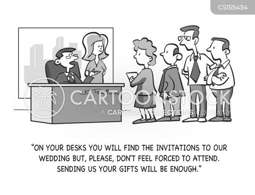 Wedding Guest Cartoons and Comics - funny pictures from CartoonStock