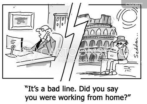 Bad Reception Cartoons and Comics - funny pictures from CartoonStock