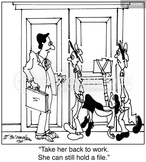 Holding Office Cartoons and Comics - funny pictures from CartoonStock