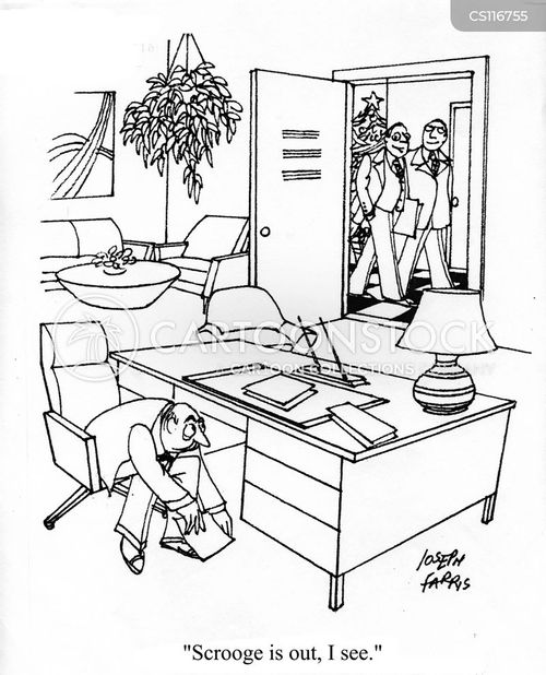 Scrooge Cartoons and Comics - funny pictures from CartoonStock