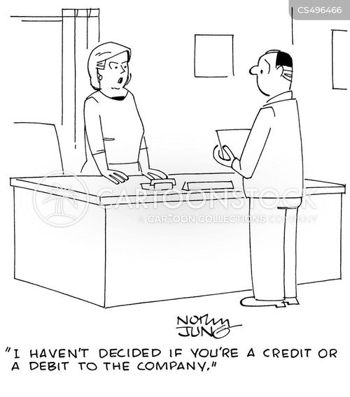 Debit Cartoons and Comics - funny pictures from CartoonStock