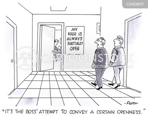 Openness Cartoons and Comics - funny pictures from CartoonStock